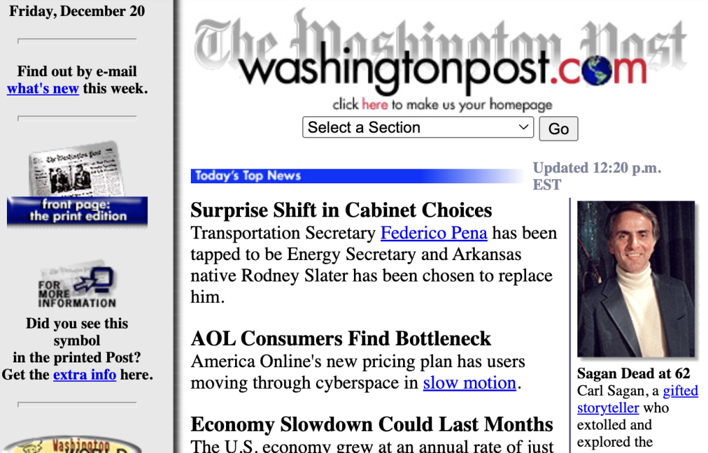 Yes, The Washington Post is in crisis, but its declining print ...