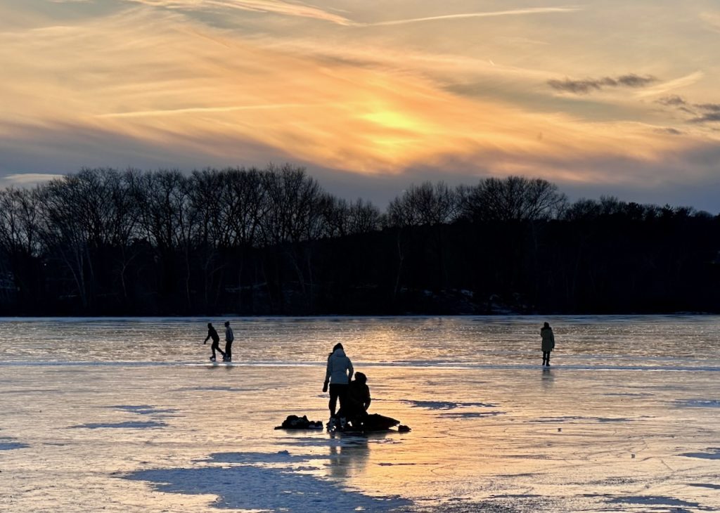 Frozen pond under a frozen sky – Media Nation